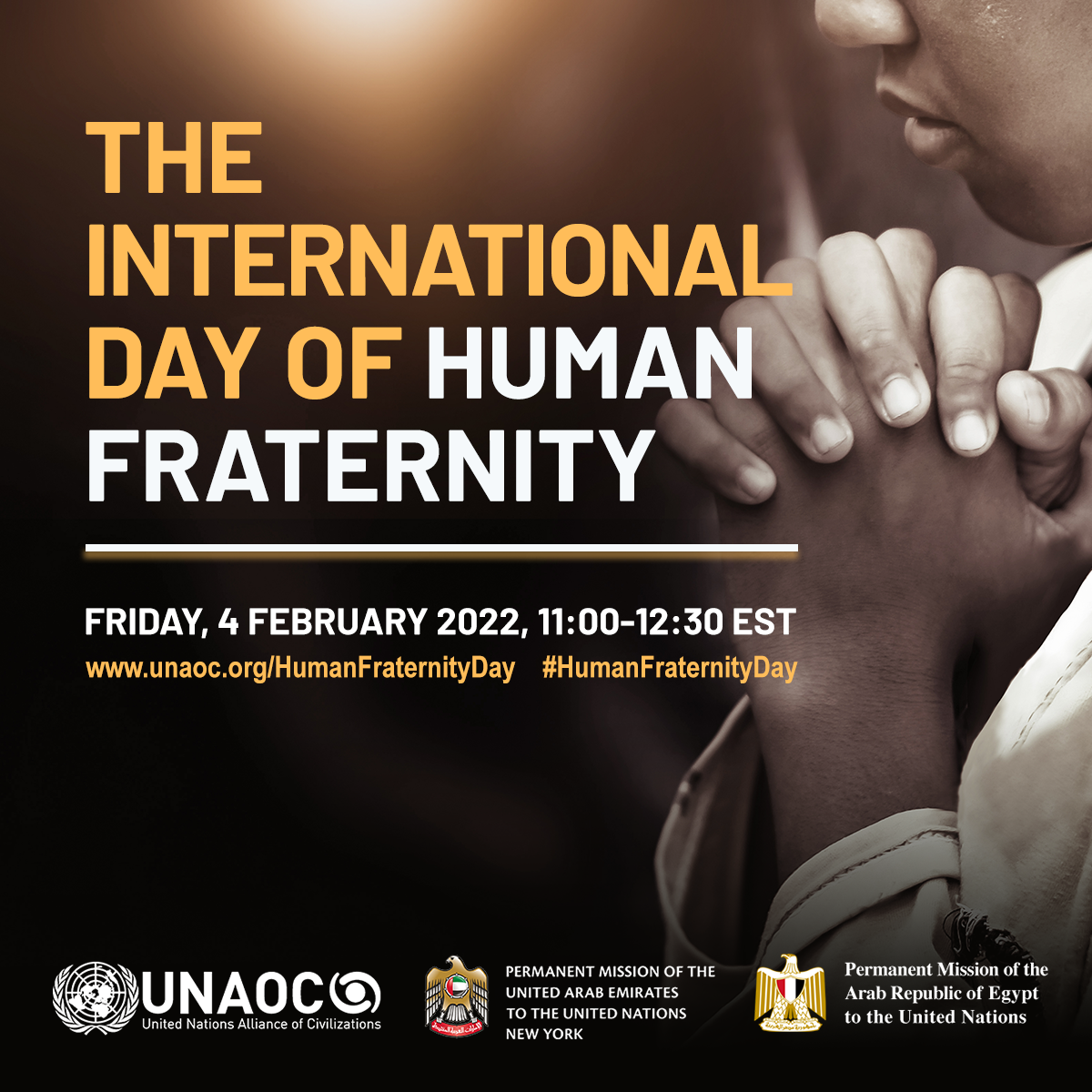 The International Day of Human Fraternity | UNAOC